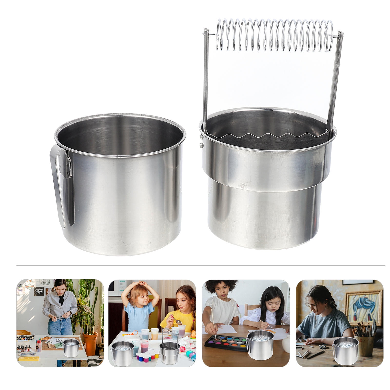 KAJNBN Cylinder Paint Brush Washer 1Pcs for Home Use and Kids Crafts ...