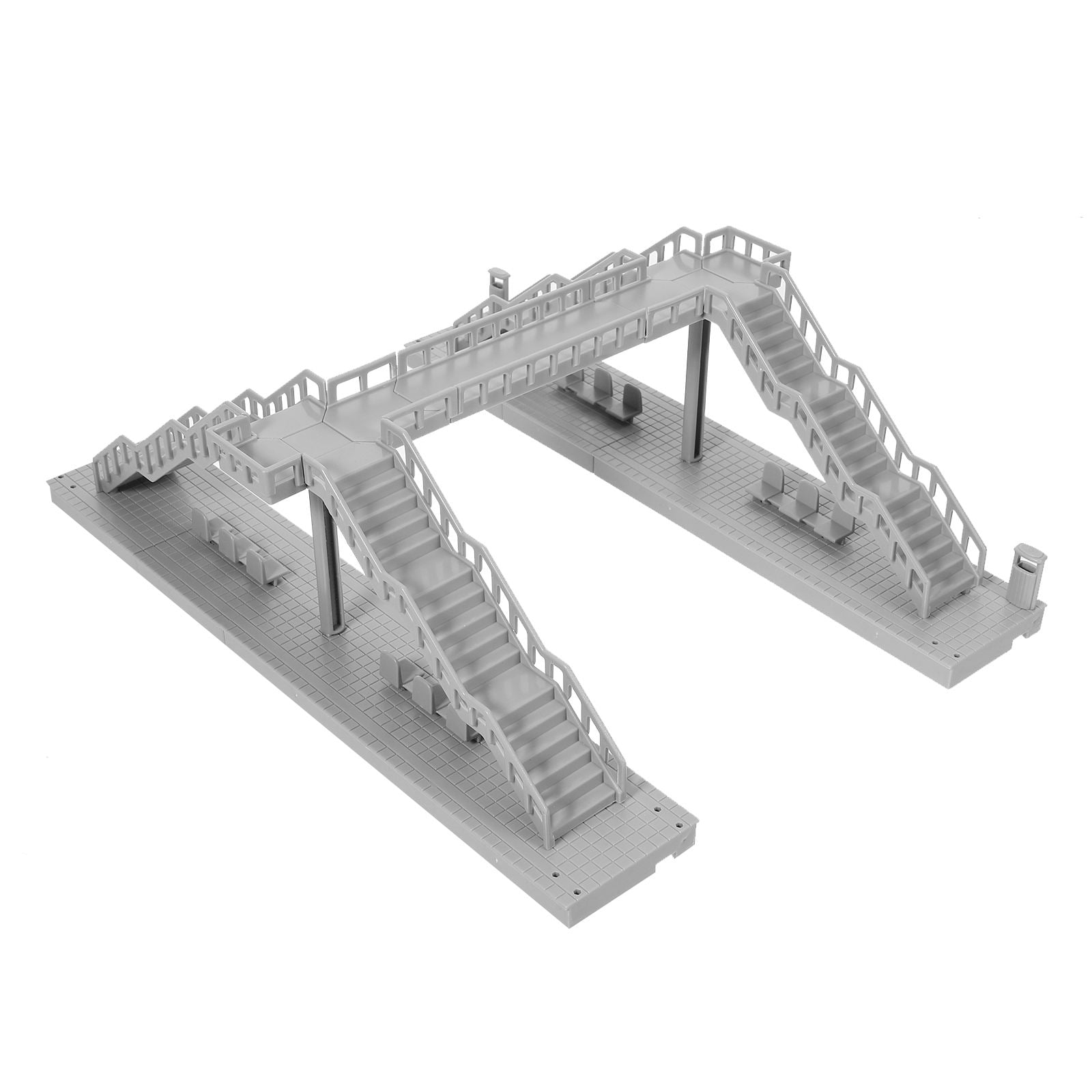 KAJNBN Footbridge Model Miniature Footbridge 11.8X6.9X4.7Inch for DIY ...