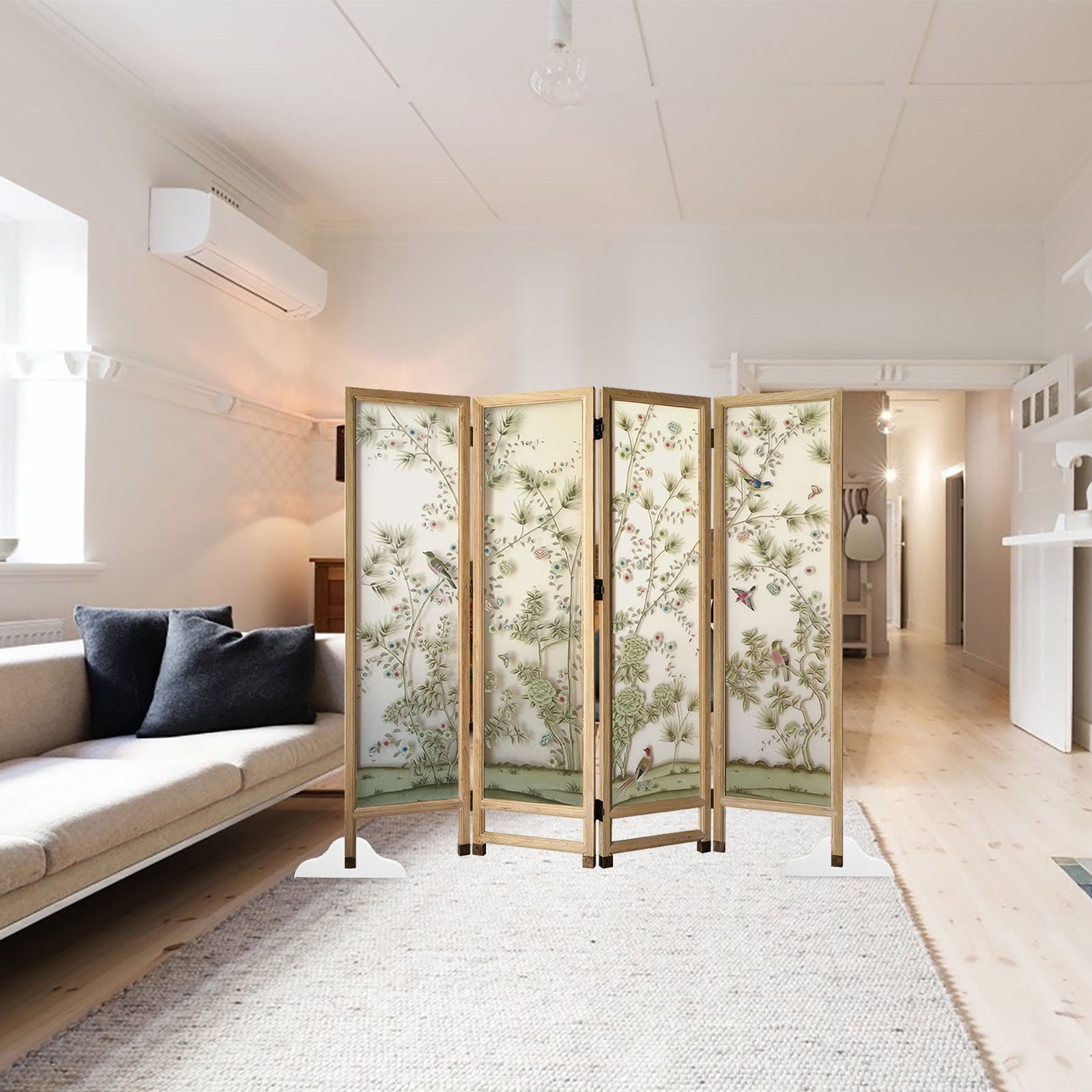 KAJNBN Room Divider Display Stand 2Set Modern Design Partition Support ...