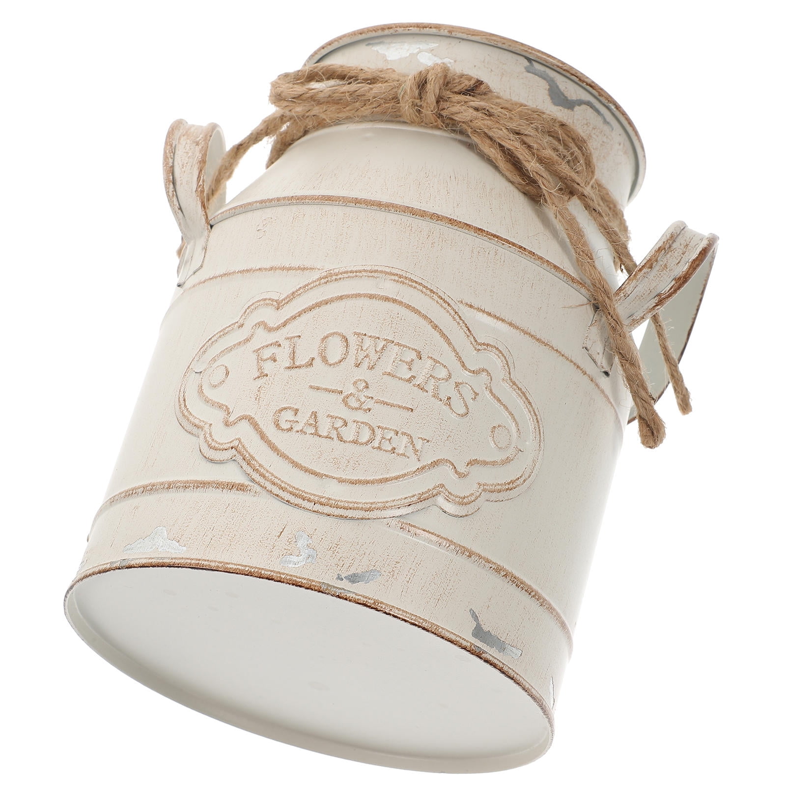 KAJNBN Rustic Metal Bucket for Home Patio 9x3.9in 1Pack - Walmart.com