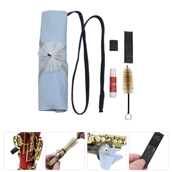 KAJNBN Saxophone Cleaning Brush 1 Set Assorted Color For Wind ...