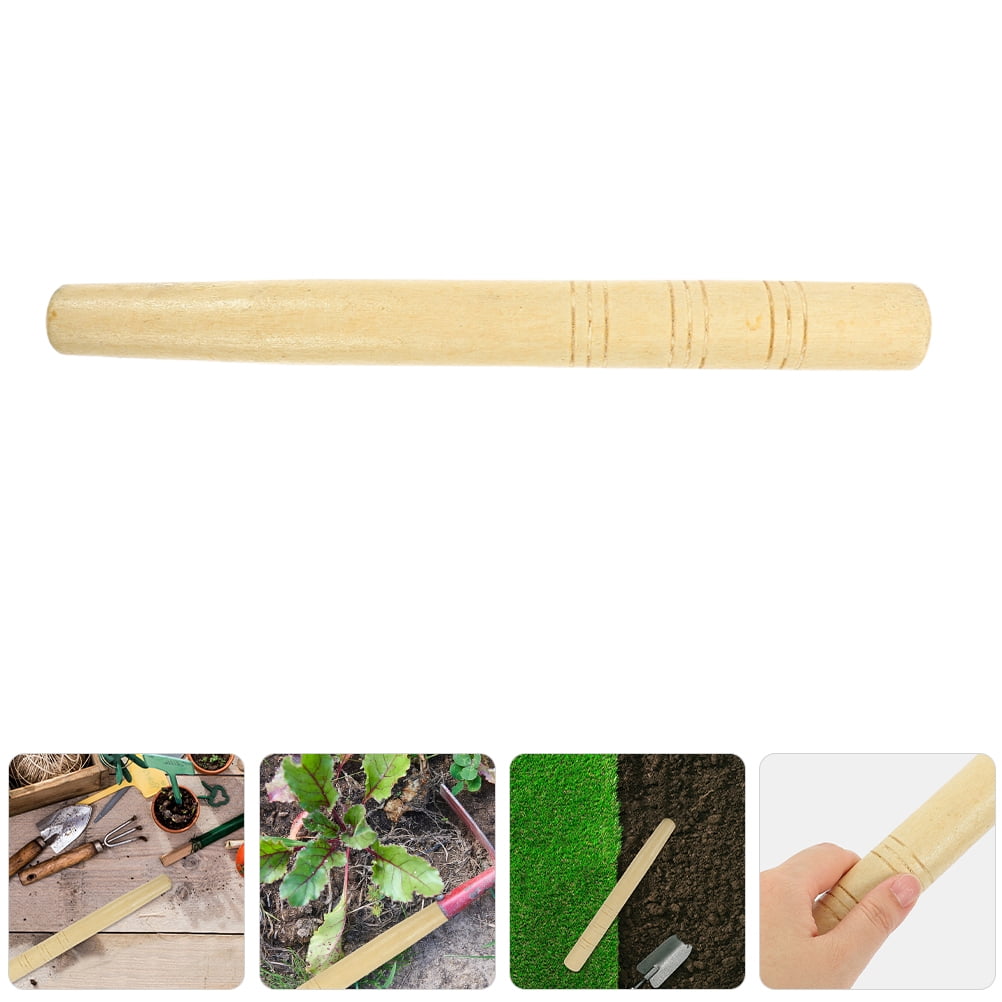 KAJNBN Shovel Handles 1Pack Beige Wood Round for Broom Handle ...