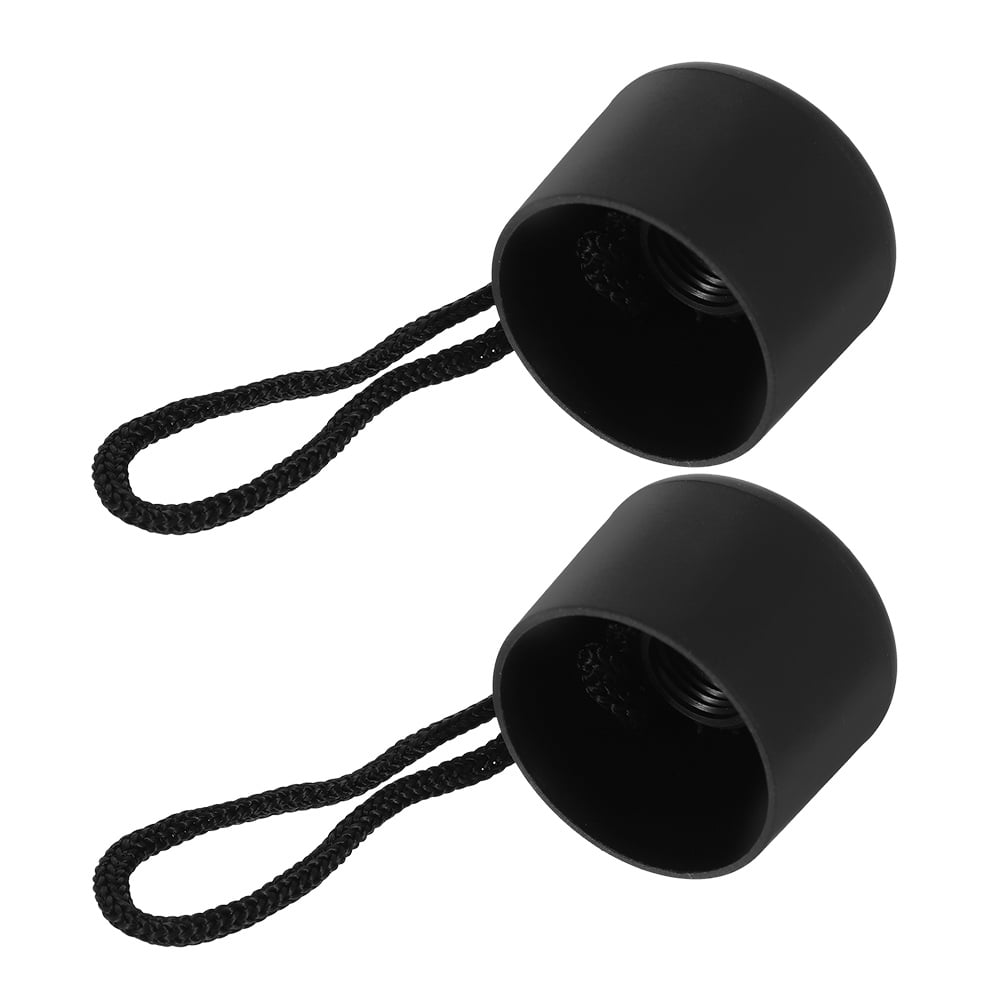 KAJNBN Umbrella Accessory 2Set Round Black Plastic Handle Grip for Non ...