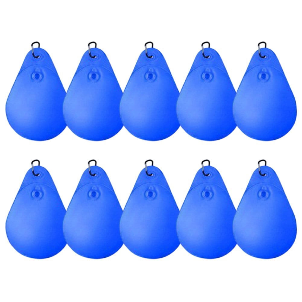 KAJOVE 10PCS Heavy-Duty Pool Cover Weights - PVC Water Bags for Winter ...