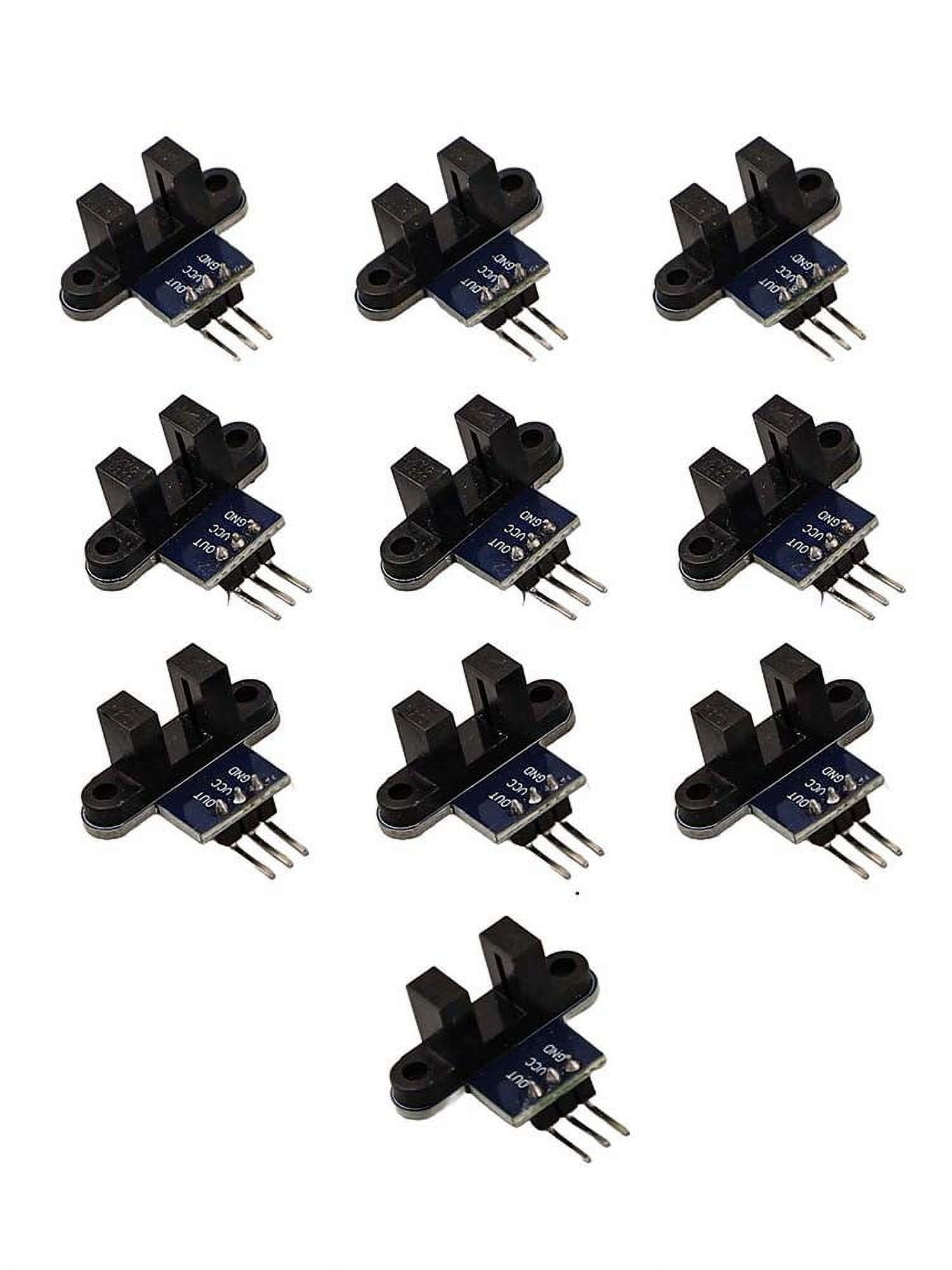Kajove 10pcs Ir Infrared Sensor Slotted Optical Optocoupler Speed