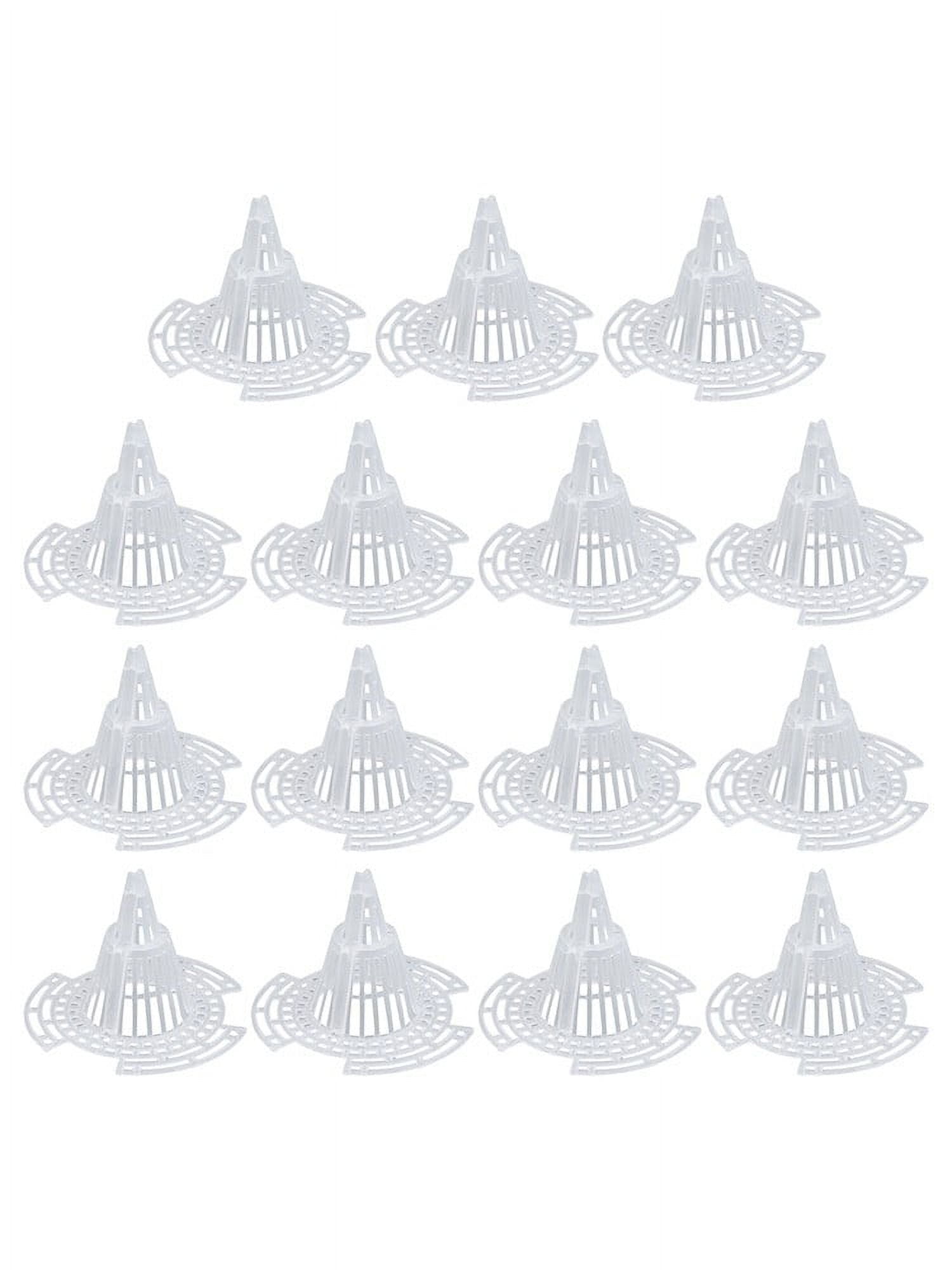 KAJOVE 15pcs Cone Design Mesh Gasket For Plant Pots Breathable Anti-Rot ...