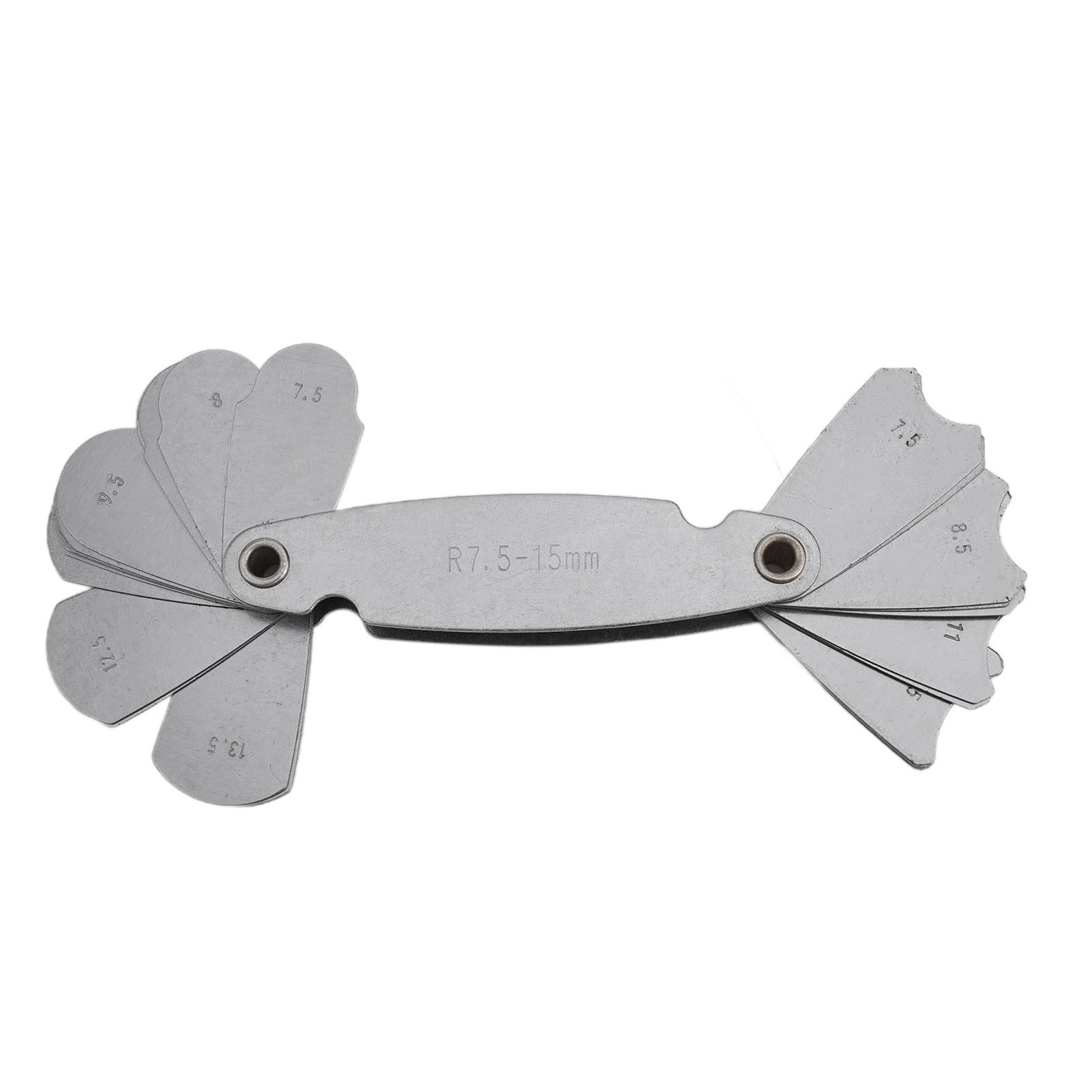 KAJOVE 1PC R7.5-15 R15.5-25 Radius Template R Gauge Radius Gauge Plate ...