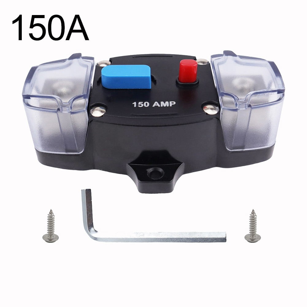 KAJOVE 1Pack 12-48 Volt DC Self Recovery Circuit Breaker with Manual ...