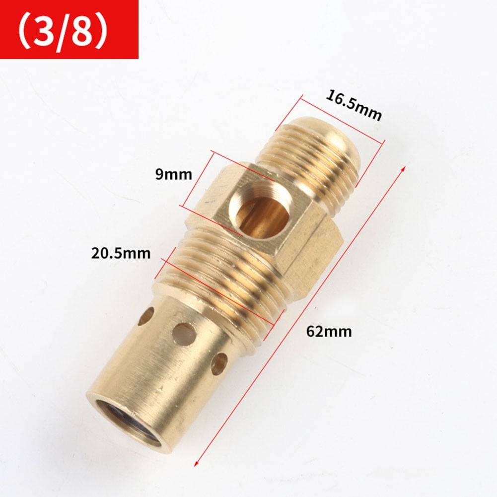 KAJOVE Brass Check Valve G3/8 Air Compressor Male Threaded NPT×1/2In ...