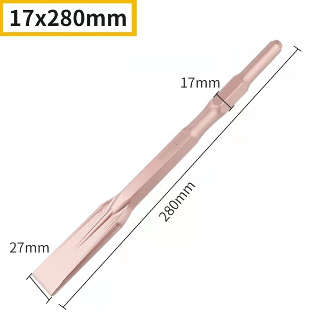 KAJOVE 1pc Flat Chisel Point Chisel Electric Hammer Chisel Drill Bit ...