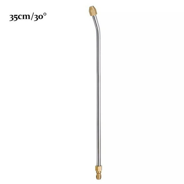 KAJOVE 30° /90° /U-Shape Pressure Car Washer Angled Lance Extension Spray Wand Nozzle 35cm-30 ...