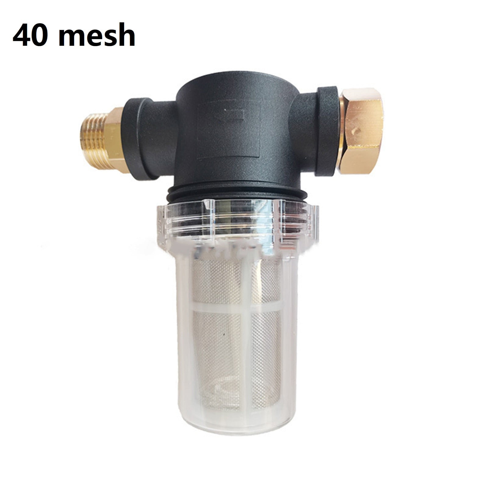 KAJOVE 40/100Mesh Garden Hose Strainer Sediment Filter In-line Water ...