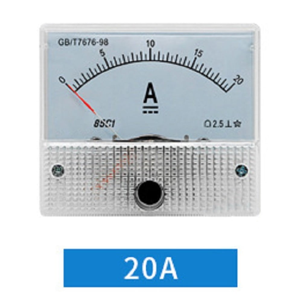 KAJOVE 85C1-A Pointer Type DC Ammeter Analog Ammeter Pointer Panel ...