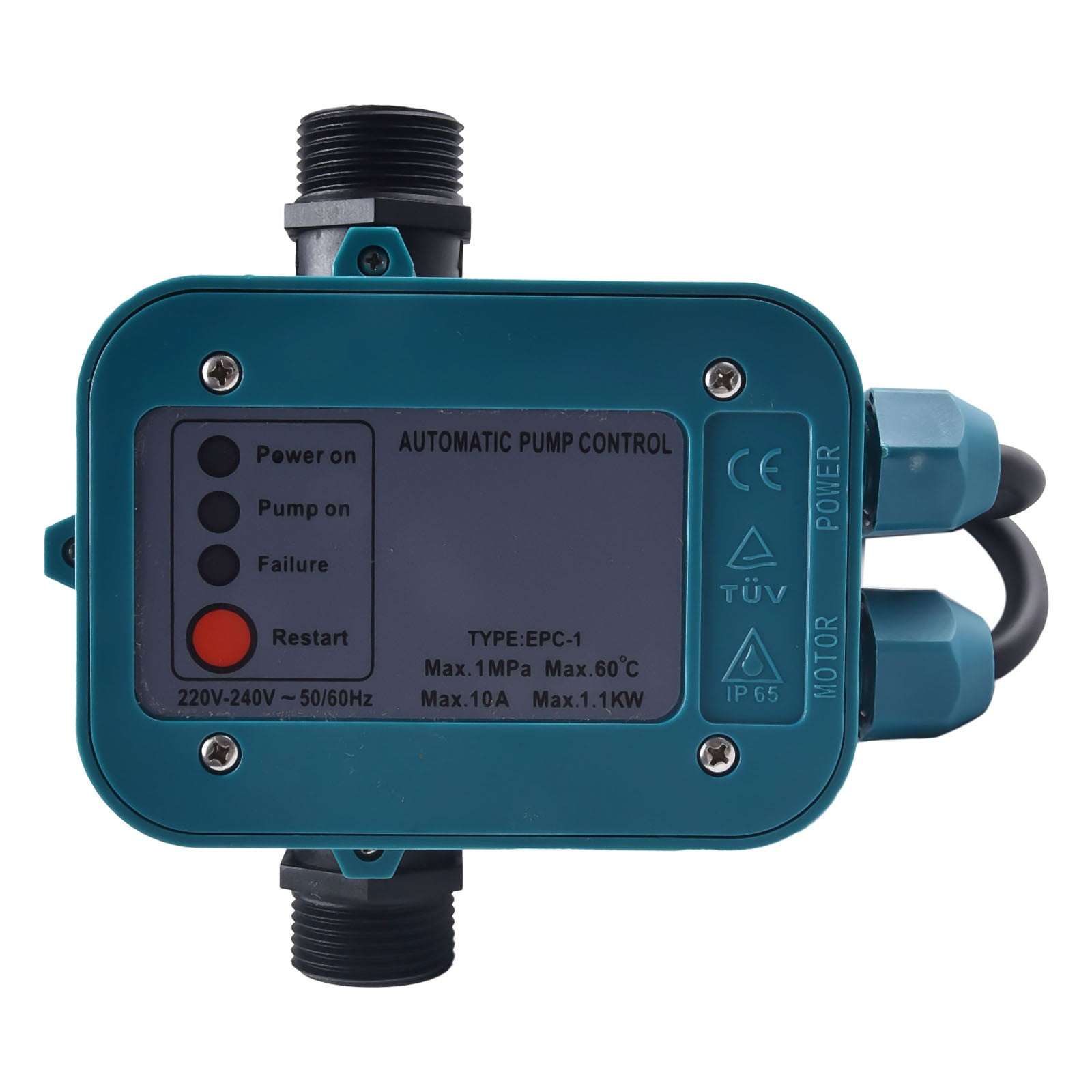 KAJOVE Adjustable Digital Pump Control Pressure Switch for Water Supply High Quality Sturdy and ...