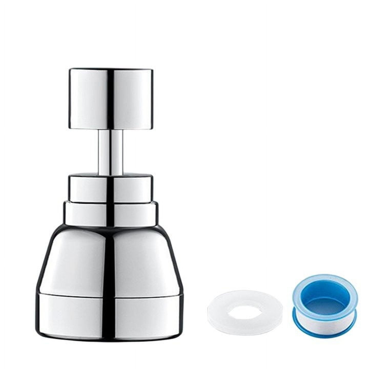 KAJOVE Adjustable Kitchen Faucet Extender: 360° Rotating, 3 Modes ...