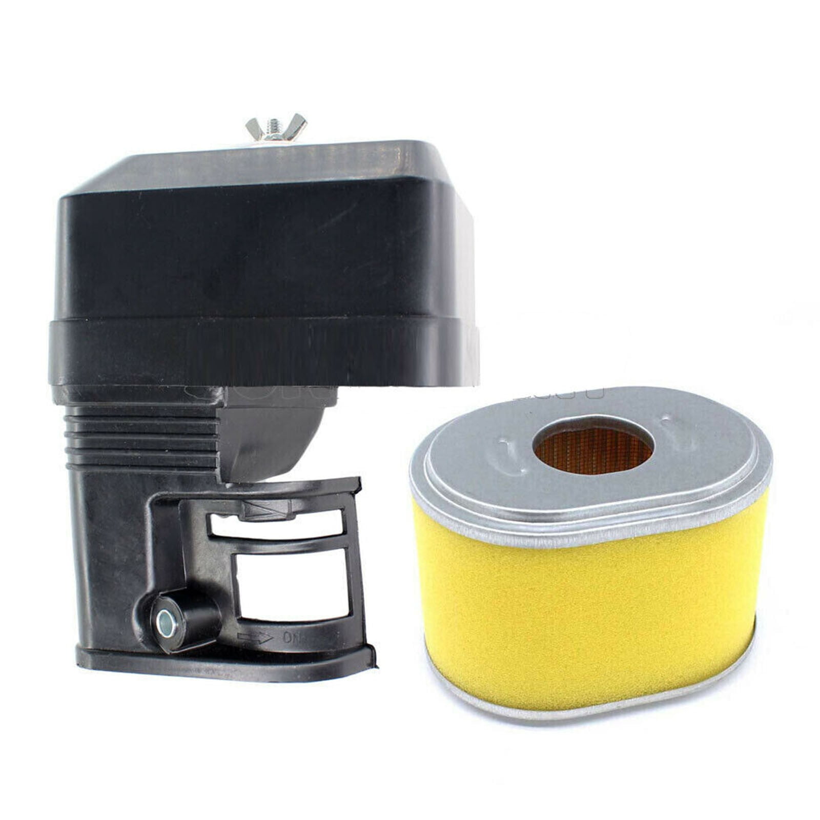 KAJOVE Air Filter Cleaner + Cover Box For Honda GX140 GX200 5.5HP 6.5HP ...