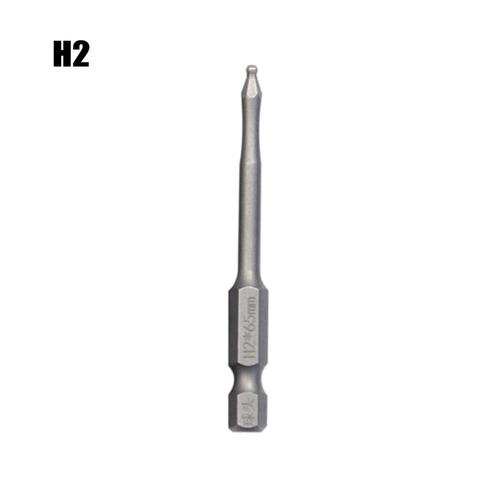 KAJOVE Ball End Screwdriver Bit Silver 1pc Driver Bit Hand Tools Hex ...