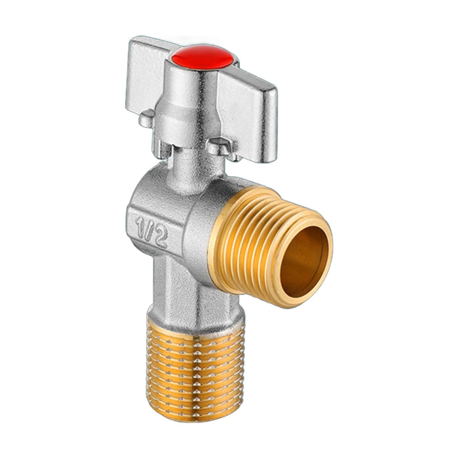 KAJOVE Bathroom Brass Gold Angle Stop Valve Water Control Valve Faucet ...