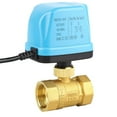 KAJOVE Brass electric ball valve 2-wire -control bidirectional motor AC110-220V 2-way DN15 ...