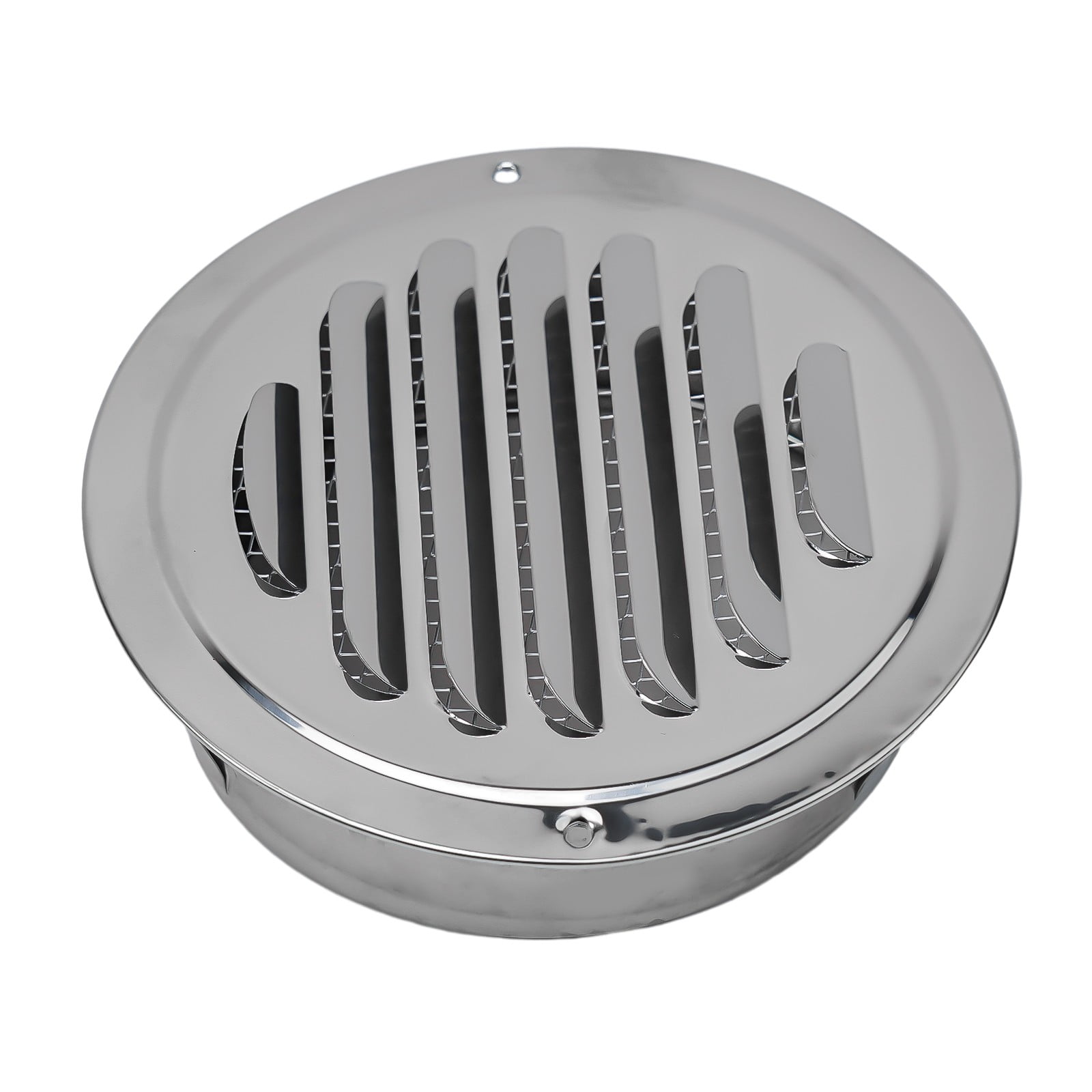 KAJOVE Circle Air Vent Grill Cover 70-300mm Round Stainless Vent Grille ...