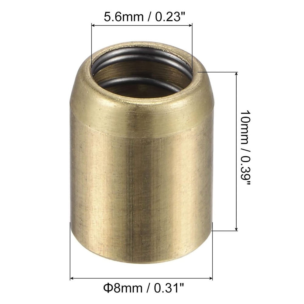 KAJOVE Copper Oil Cup Straight-through Pressure Injection Oil Cup ...