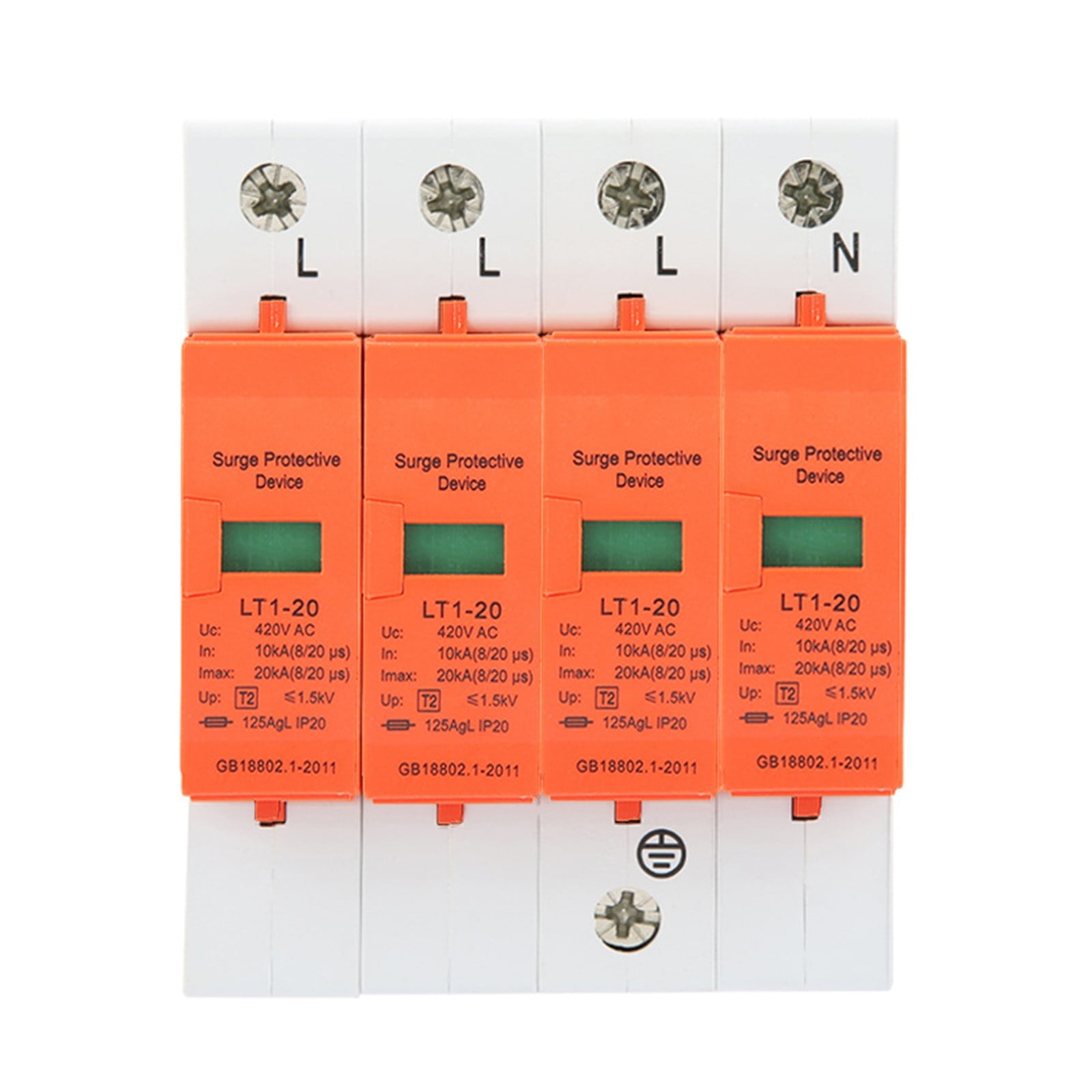 KAJOVE Durable Surge Protection 4P Poles AC420V Failure Indication Fast ...