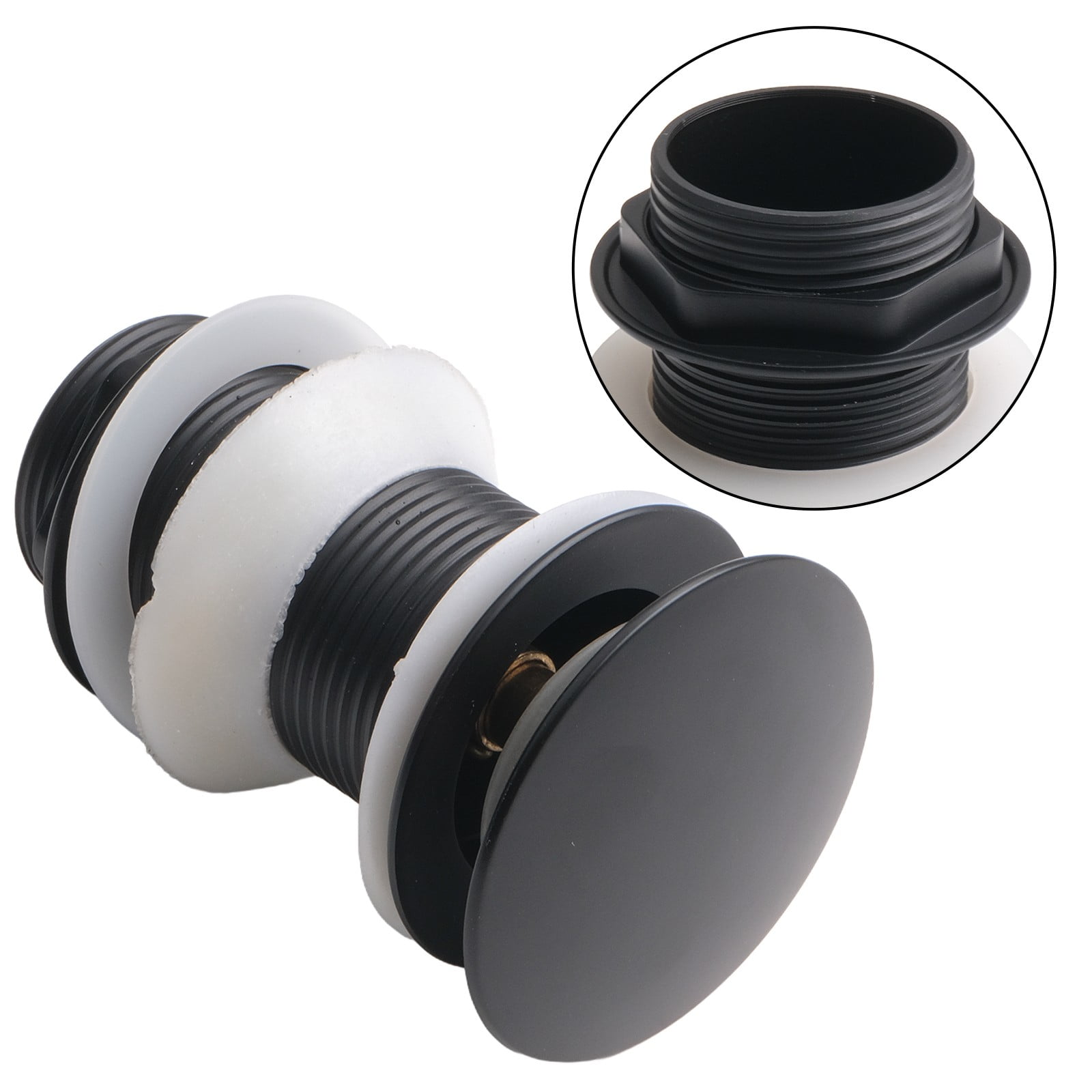 KAJOVE Easy Maintenance Sink Drain Fitting Keep Your Bathroom Clean and ...