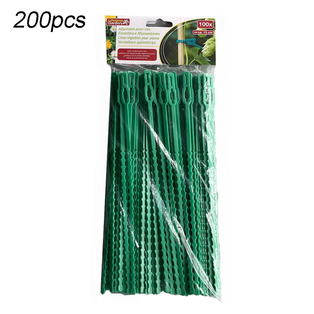 KAJOVE Easy to Use 200PCS Plant Cable Ties for Garden Tree and Tomato ...