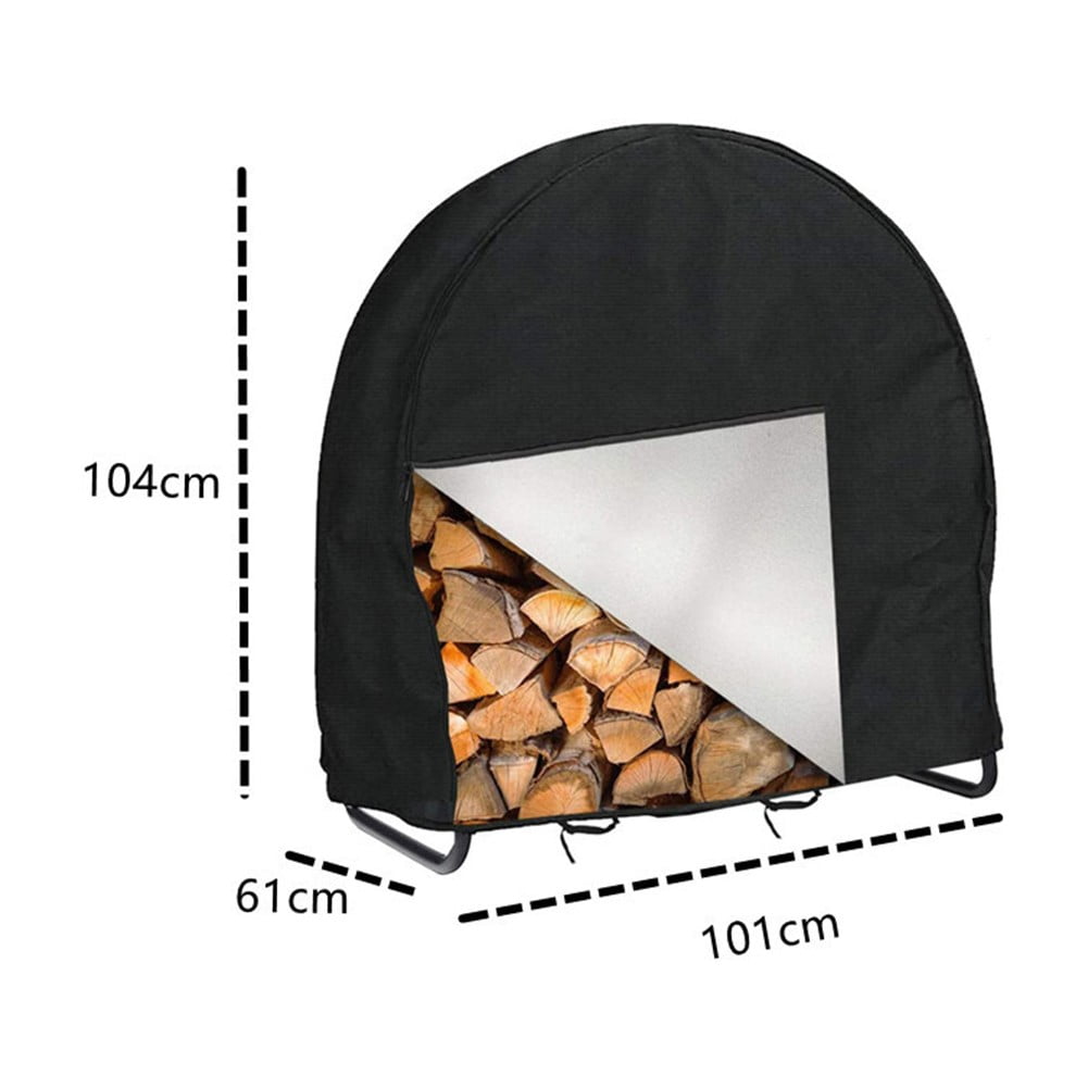 KAJOVE For Outdoor Oxford Cloth Wooden Frame Cover Waterproof Firewood ...
