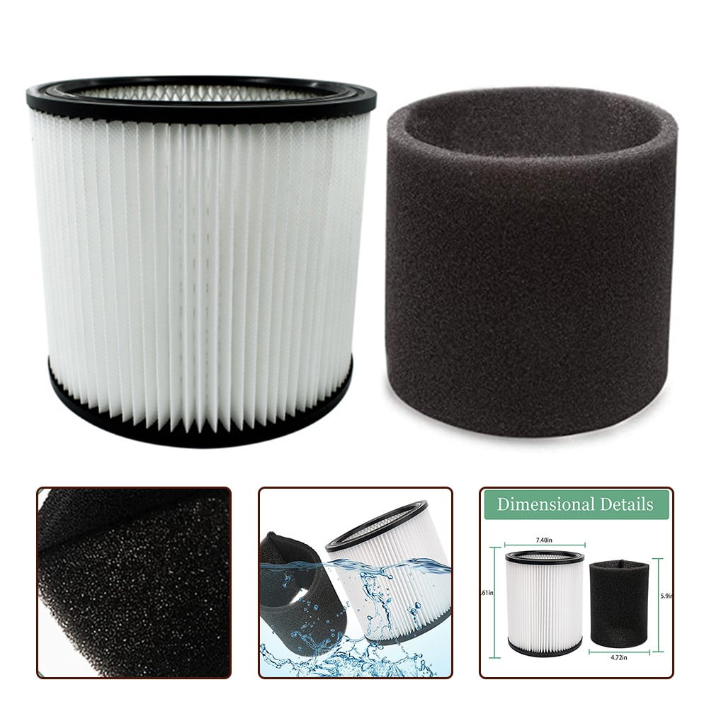 KAJOVE For Shop Vac Cartridge Filter 90304 9030400 9034 90350 90333 ...