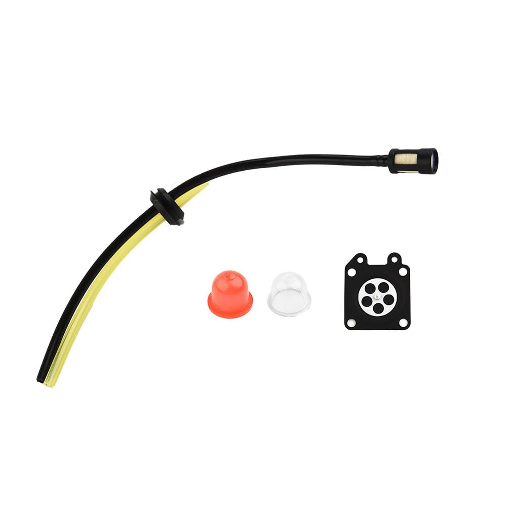 KAJOVE Fuel Filter Fuel Hose Set Seal for Brushcutter + 2 X Primer ...