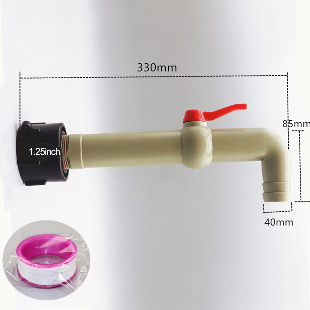 KAJOVE High Quality 1 Inch IBC Container Tap Adapter Accessories for ...