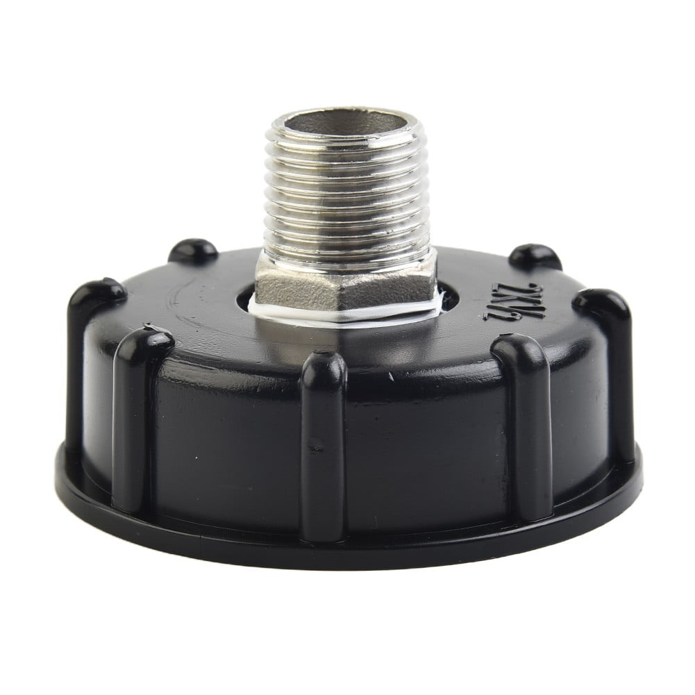 KAJOVE IBC Adapter S60x6 IBC Tote Tank Drain Adapter Thread Cap Garden ...