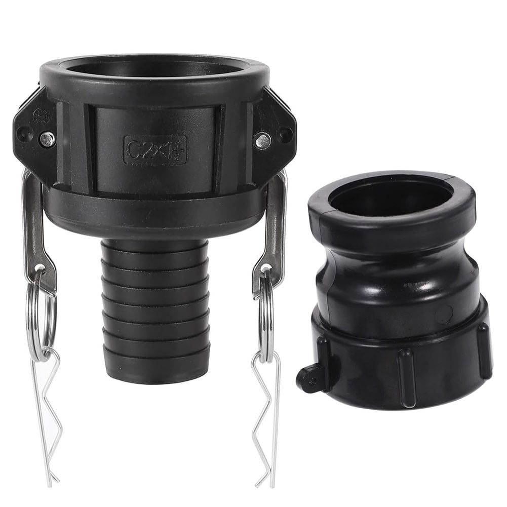 KAJOVE IBC Tank Adapter Quick Connect 60mm Cam Lock Fitting and 25mm ...