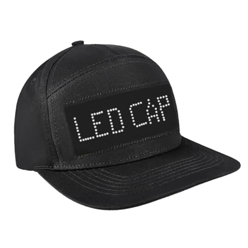 KAJOVE LED Cap, the Perfect Party Accessory - Detachable LED Display ...