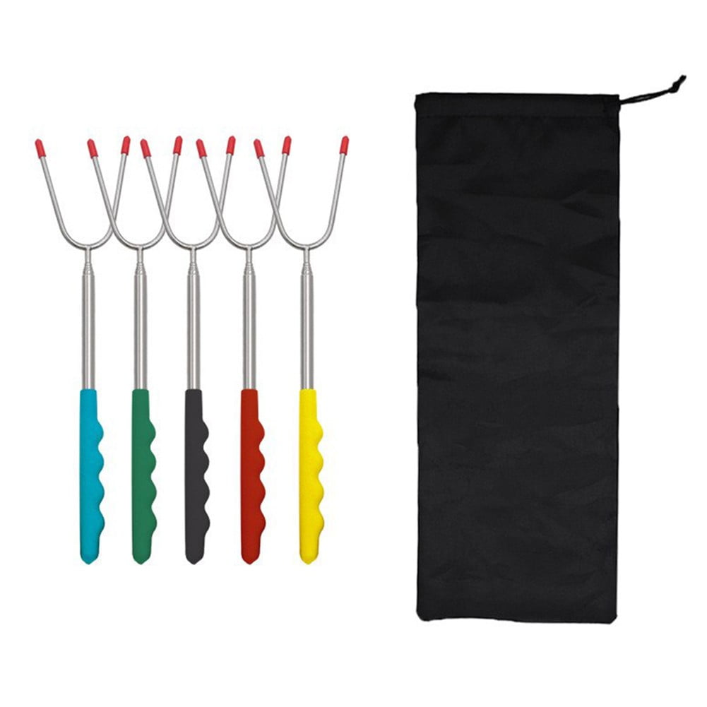 KAJOVE Marshmallow Roasting Sticks Extra Long Grilling Sticks 304 ...