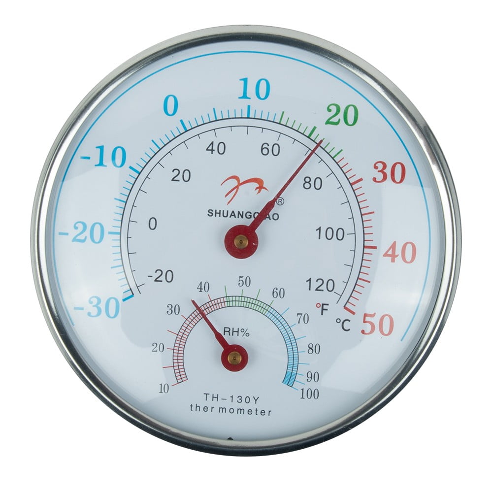 KAJOVE Mini Thermometer Hygrometer Thermo Analogue Humidity Room ...
