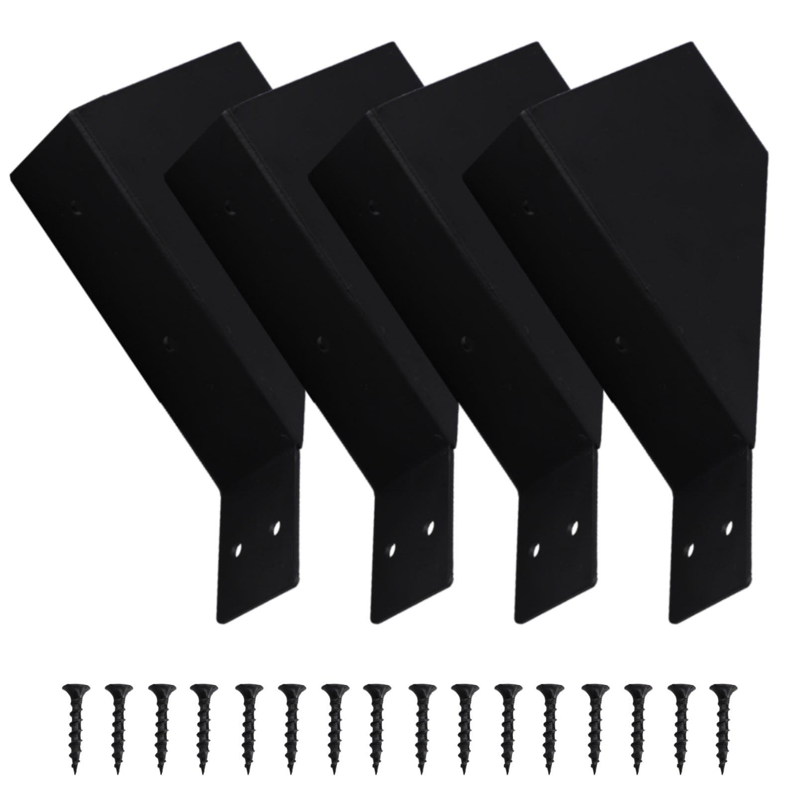 KAJOVE Pergola Brackets 45 Degree Angle Support Heavy Duty Connector ...