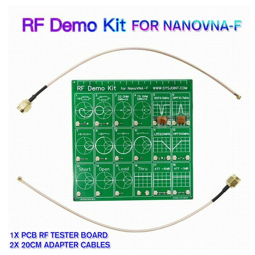 KAJOVE RF Demo Kit Open Circuit Calibration Circuit Vector Network Test ...