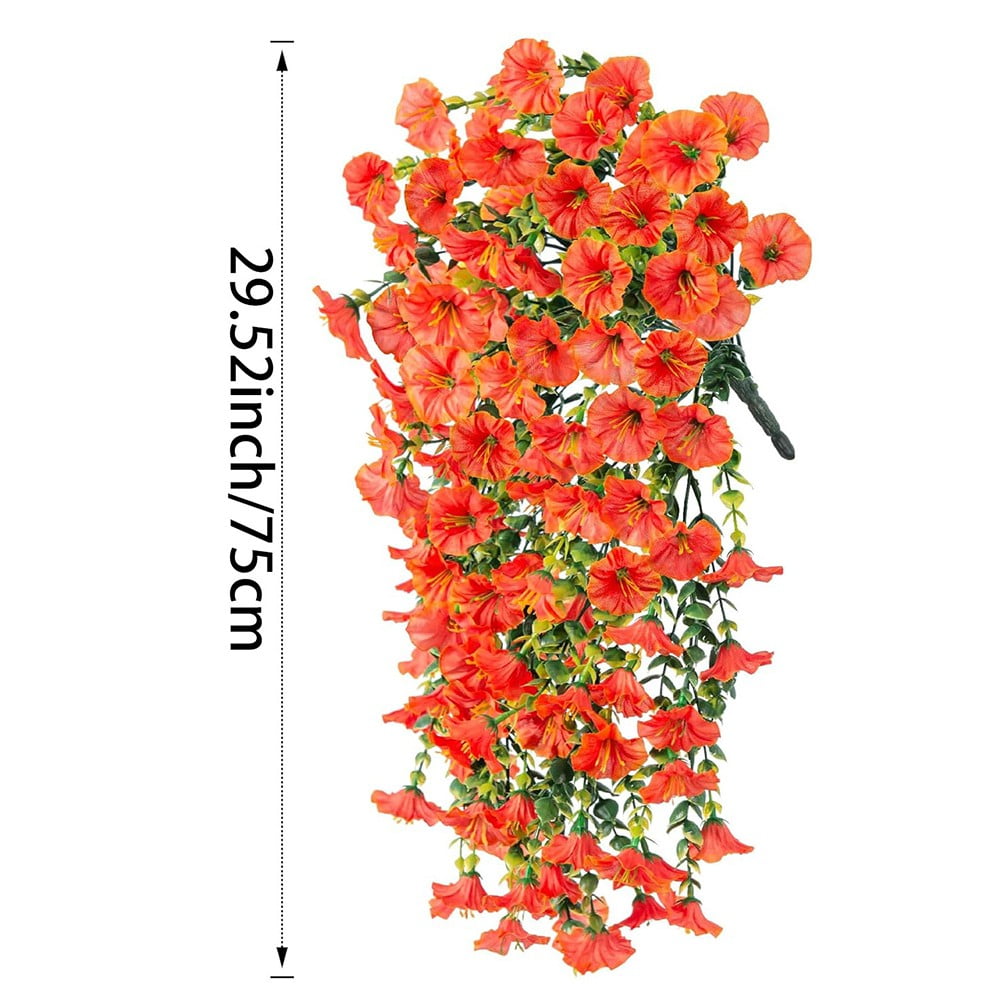 KAJOVE Realistic Hanging Morning Glory Flowers Perfect for Weddings and ...