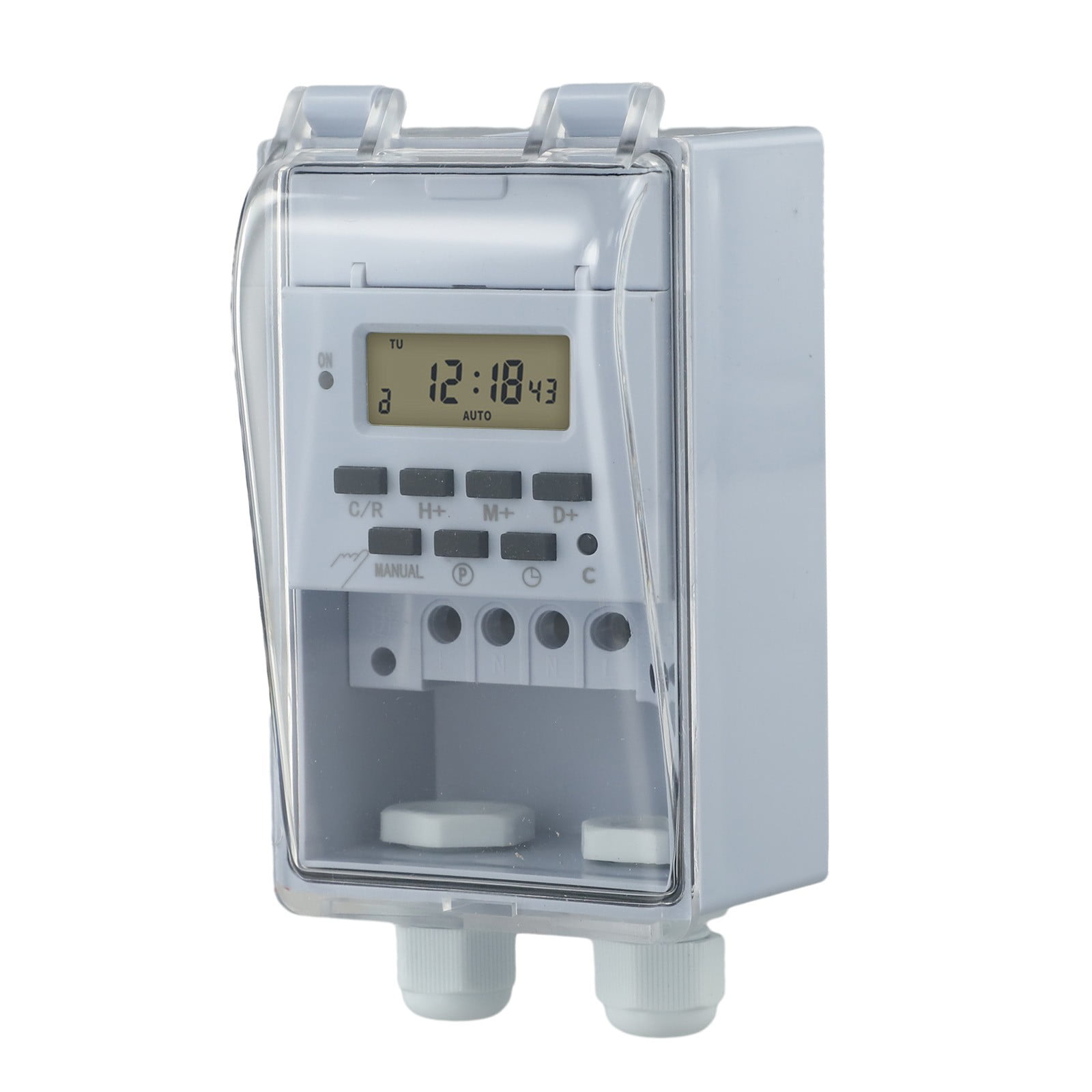 KAJOVE Time Controller Intelligent Timer With Cover With Key Lock LCD ...