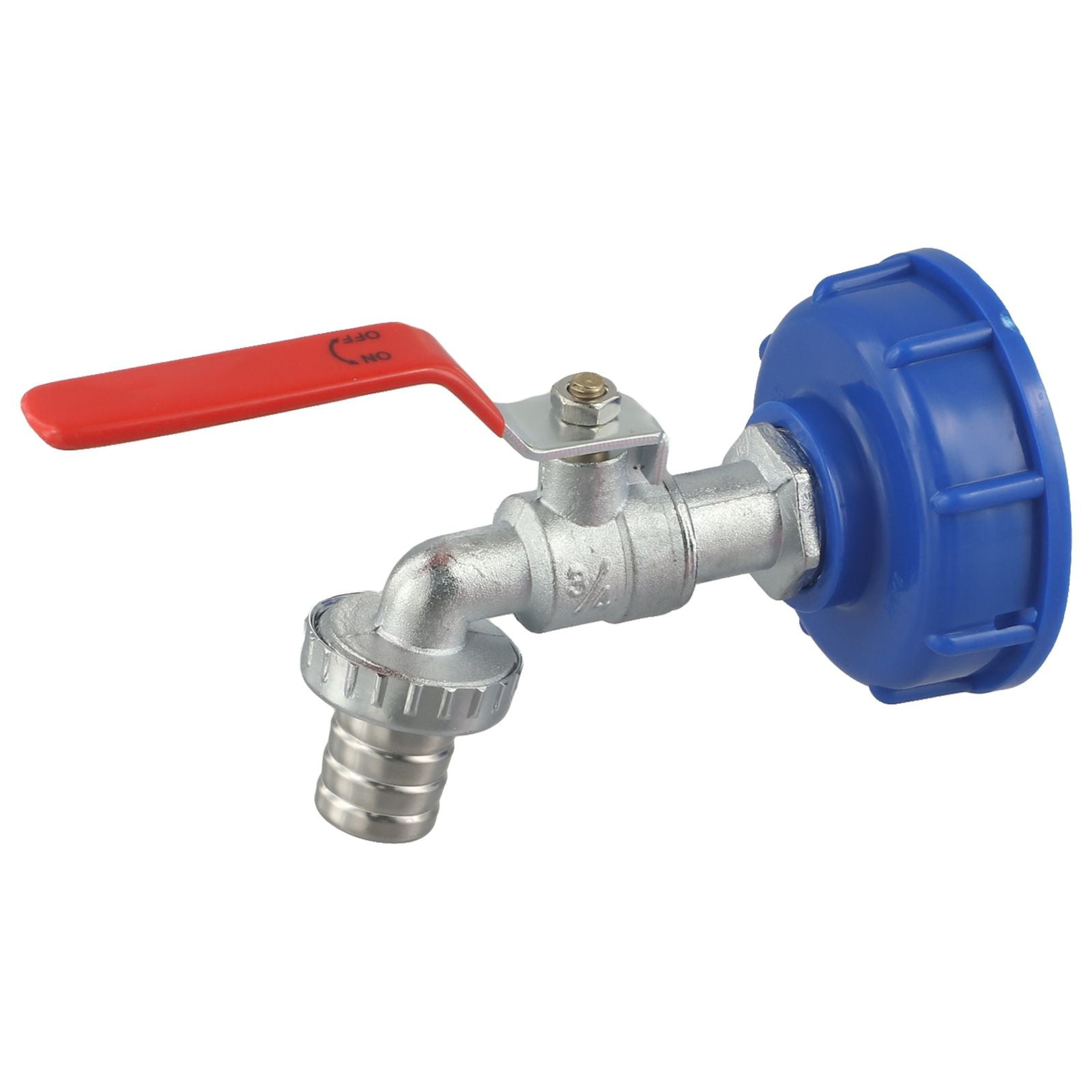 KAJOVE Tonne Bucket Accessories Connector IBC Tonne Bucket Alloy Faucet ...