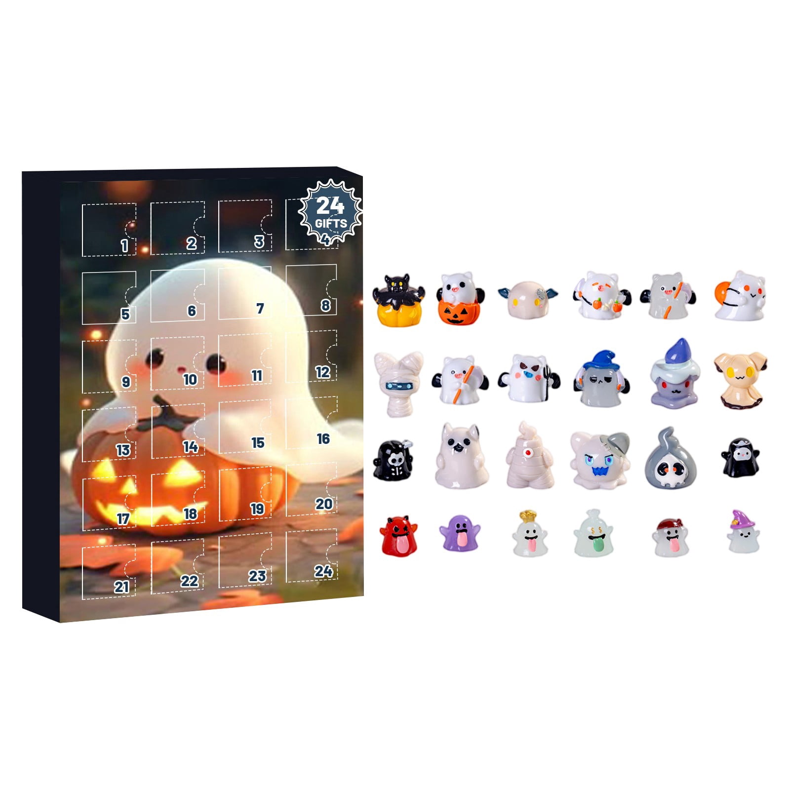 KAKA ‌2025 Halloween Advent Calendar - 24 Days of Spooky Surprise Boxes ...
