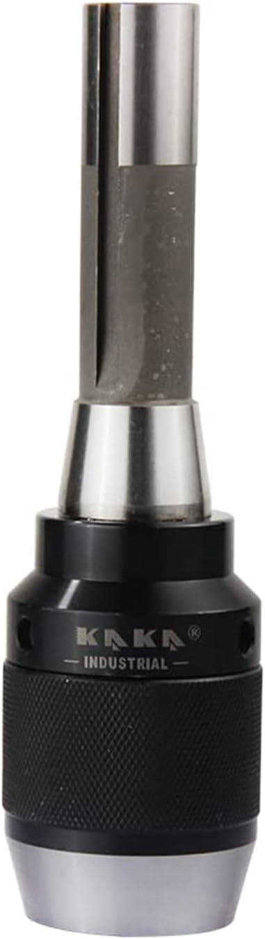 KAKA Drill Chuck With Integrated Shank, APU R8 Shank (HPJ1313 (1/32"-1/ ...