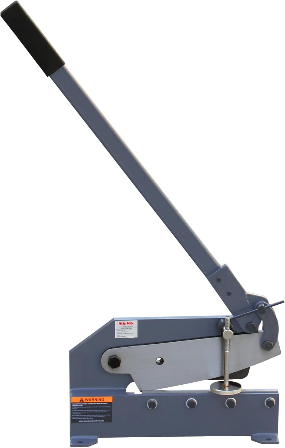 KAKA HS-12 12-Inch Sheet Metal Plate Shear, Solid Steel Frame, Mounting Type Metal Shear, For ...