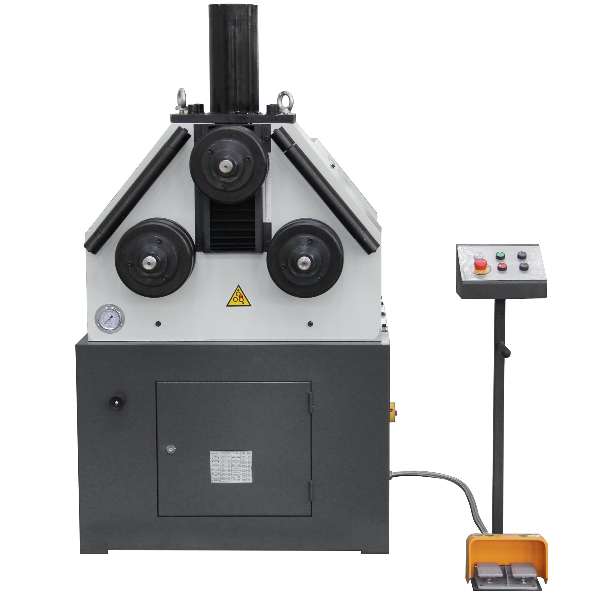 KAKA INDUSTRIAL HRBM-65 Heavy Duty Section & Profile Rolling Machine ...