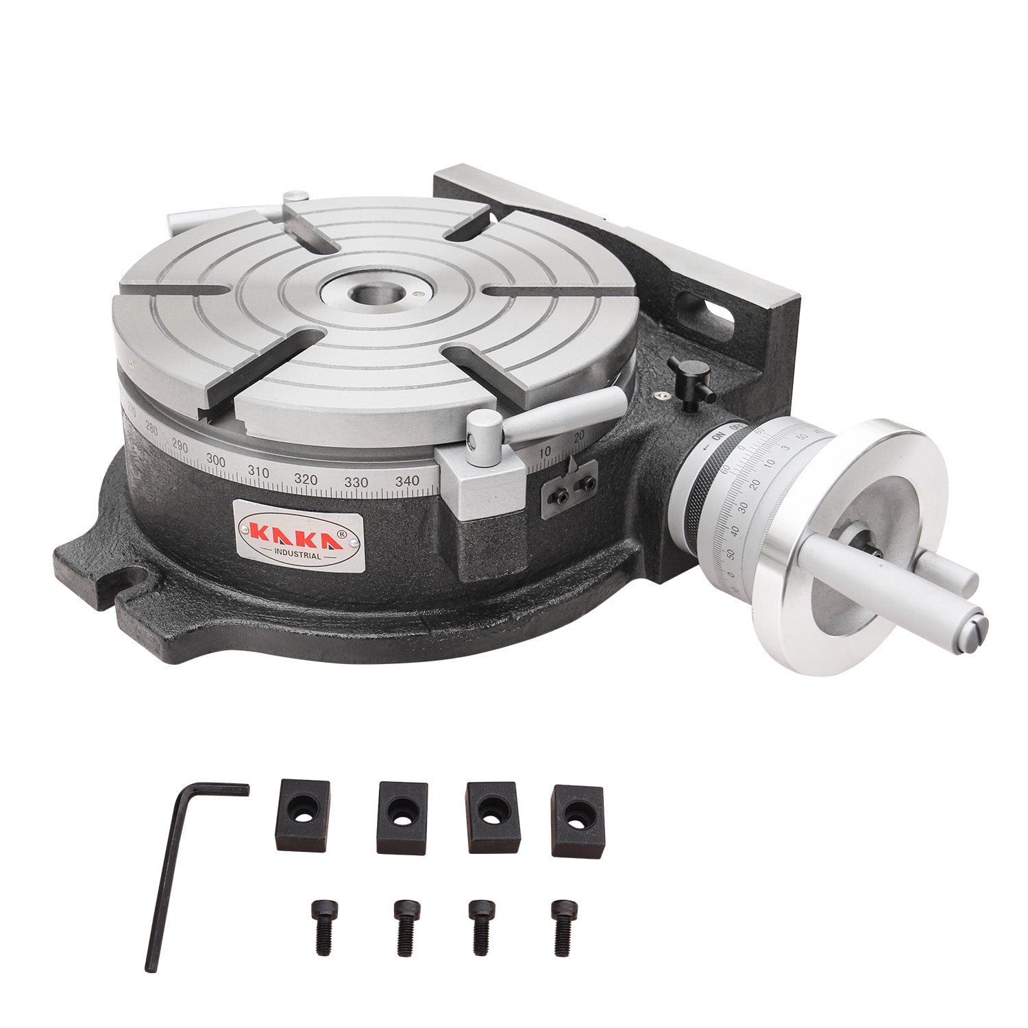 KAKA INDUSTRIAL HV-12, 12”Horizontal Vertical Rotary Table TSL Vertical ...