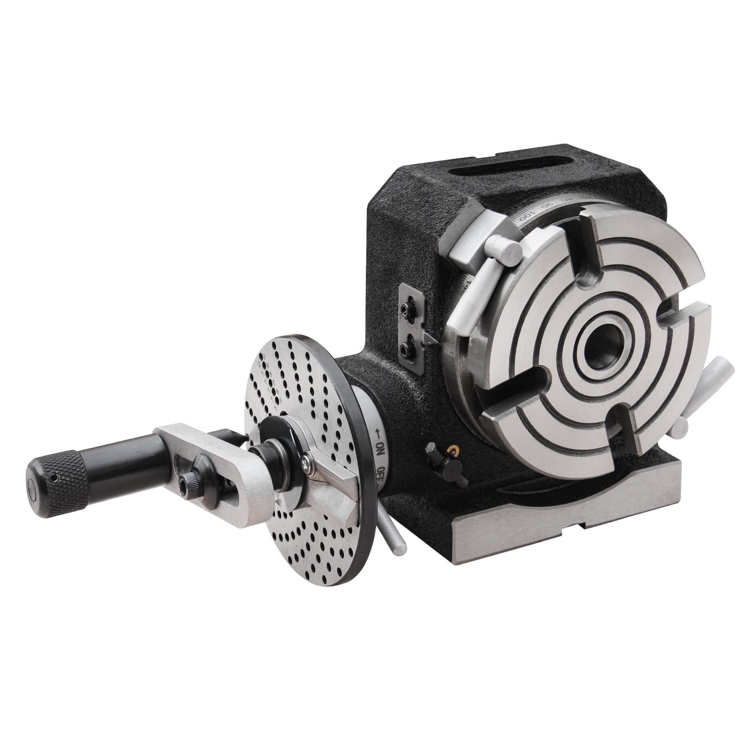 KAKA INDUSTRIAL HVP-41, Rotary Table with Dividing Plate DP-1, 4 Inch ...