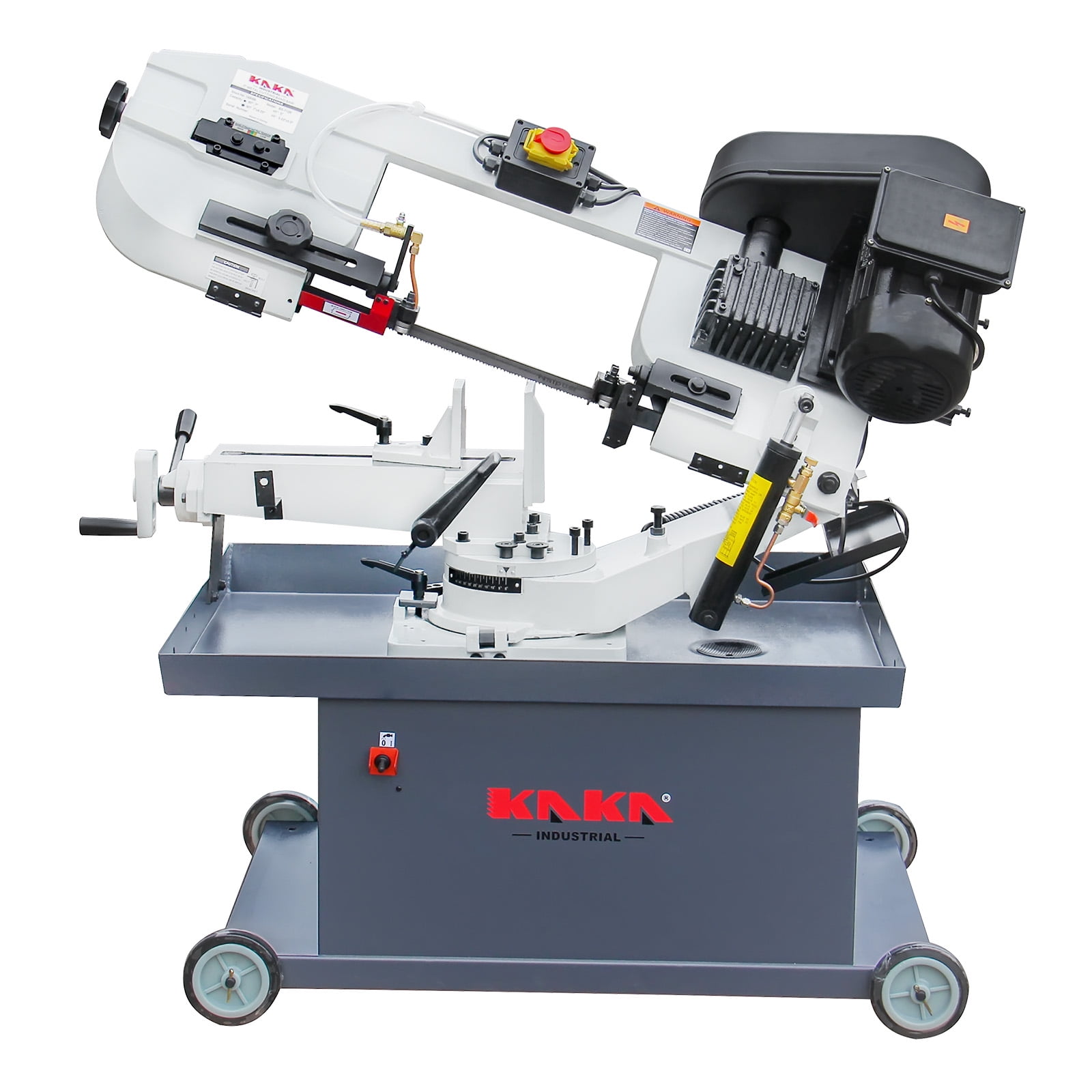 KAKA INDUSTRIAL Metal Band Saw,7inch x 8.25 inch Rectangular,Adjustable ...