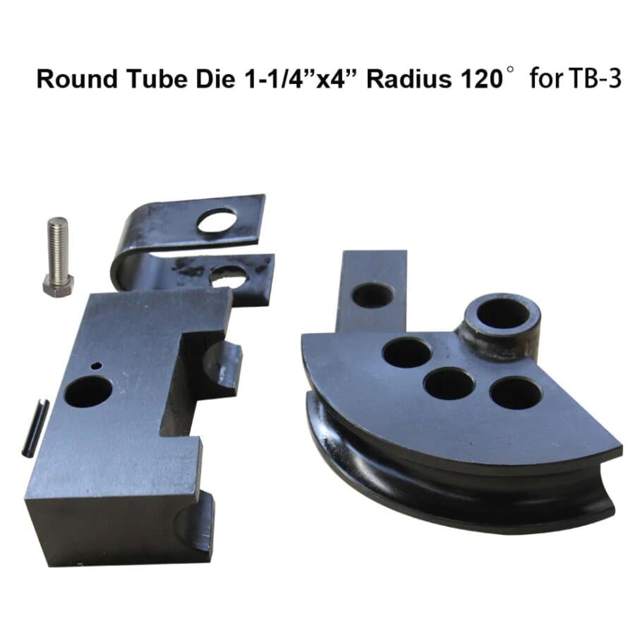 KAKA INDUSTRIAL Round Tube Die 1-1/4 X4 in Radius 120º for Tube Bender ...